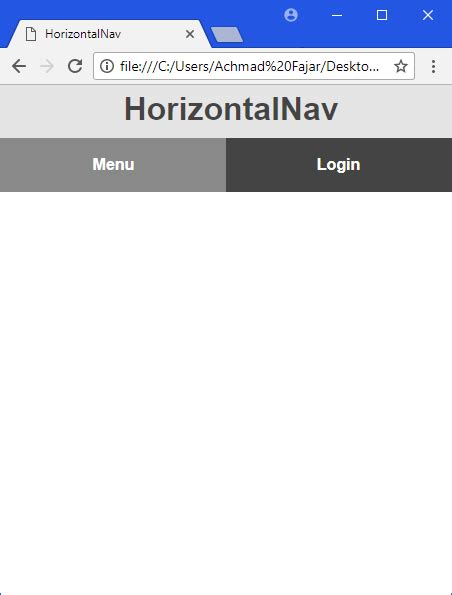 cara membuat responsive navigation menu dengan menggunakan
