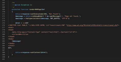「parse error syntax error unexpected end of file in」php ヒアドキュメントにてエラー