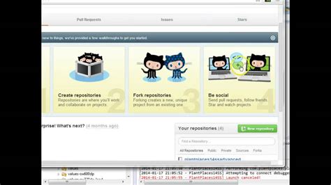 android eclipse and github pushing and pulling youtube