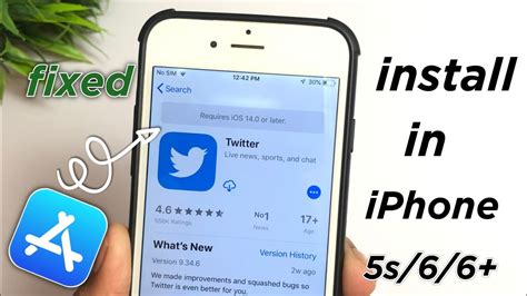 Twitter Requires Ios 14 How To Download Twitter On Iphone 6 5s 6 Plus