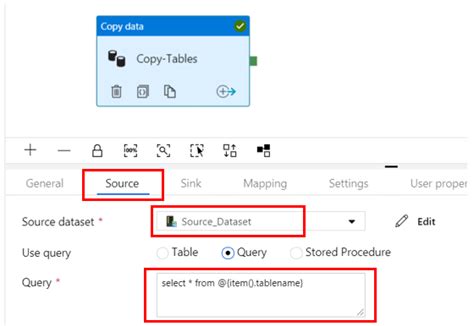 move data from sql server to azure blob storage with