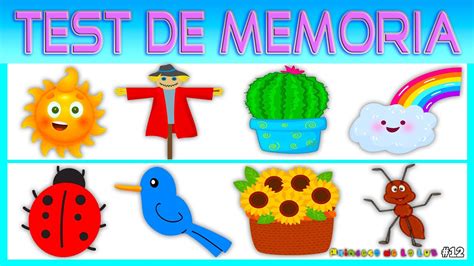🔴🟡🟢 Juegos De Memoria Visual Para Adolescentes NiÑos Y Adultos 📜 Test