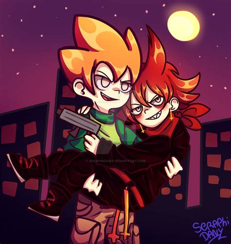 Pico And Cassandra By Seraphidany On Deviantart