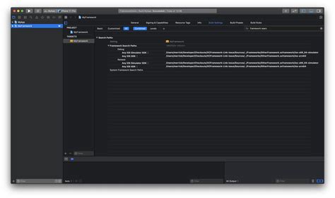[solved] embedding xcframework in application with project framework