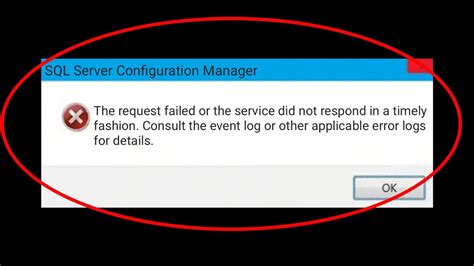 how to fix the request failed or the service did not respond in a