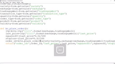 gui algotrading dashboard kiteconnect3 0 python cgi programming p 4