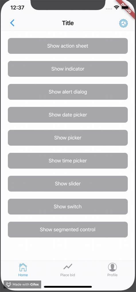 【flutter入門】iosスタイルのアプリを作れるcupertinowidgetを使ってみたよ。 techrise
