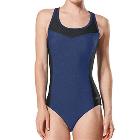 Speedo Swim Speedo Womens High Neck One Piece Swimsuit Poshmark