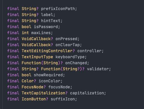 flutter the argument type void function string can t be assigned to