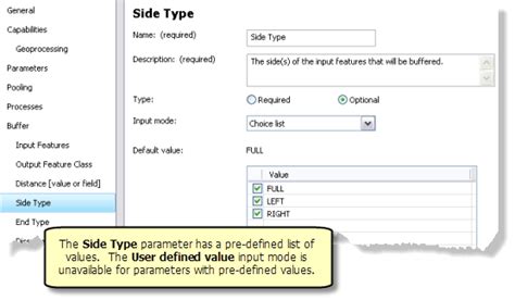 geoprocessing task settings scalars—arcmap documentation