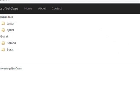implement treeview in asp net core otosection