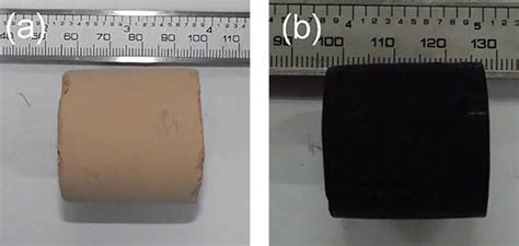 Sample Of C Sio2 Composite Aerogel Before A And After B Heat