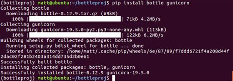 在 ubuntu 16 04 lts 上配置 python 3，bottle 和 gunicorn 以进行开发