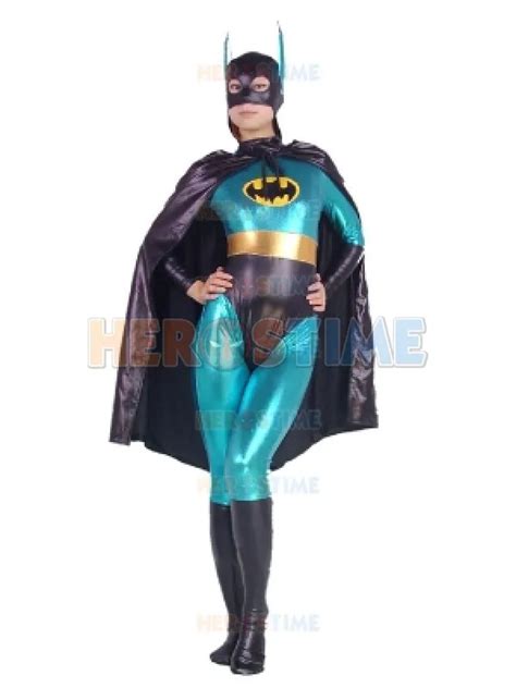 Buy Blue Batman Costume Hot Sale Shiny Metallic