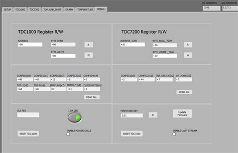 tdc1000 tdc7200evm tdc1000 tdc7200evm setup questions for ultrasonic