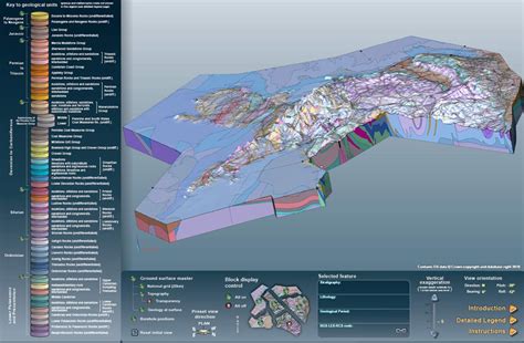 regional geological visualisation models british geological survey