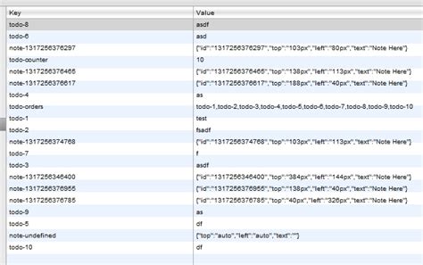 javascript html5 localstorage and jquery delete localstorage keys