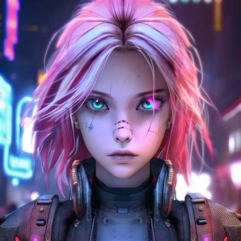 Cyberpunk Girl Cyberpunk Character Female Character Concept