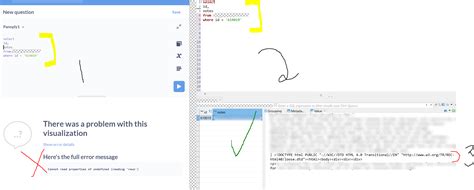 cannot read properties of undefined reading rows metabase discussion