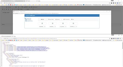 unisharp laravel file manager without php artisan serve stack overflow