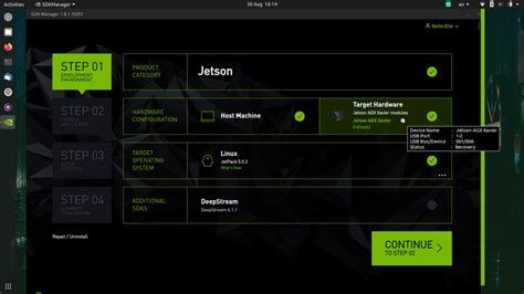 problem flashing jetson xavier agx to jetpack 5 with sdk manager 5