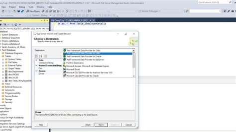 exporting data from sql server to excel youtube