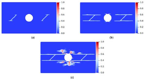 Crack Propagation Process Of A Homogeneous Plate With Flaws When The