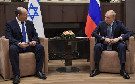 Pms Office Confirms Bennett Meeting With Putin At Kremlin The Times