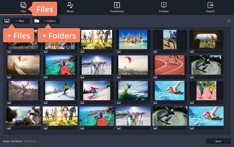 how to make a slideshow create a slideshow with movavi
