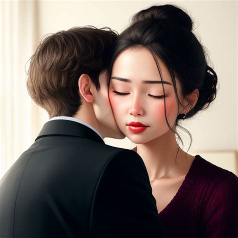 Ai Art Generator Do Texto Nude Girl Kissing A Man Img