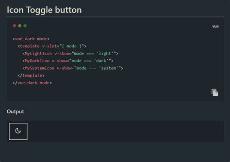 customizable dark mode component for vue js laptrinhx