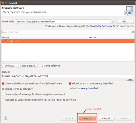 testng in eclipse installation of testng step by step
