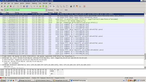 how to use wireshark to capture and inspect network trace