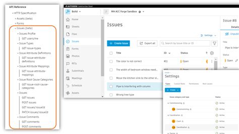 acc issues api available as preview autodesk platform services