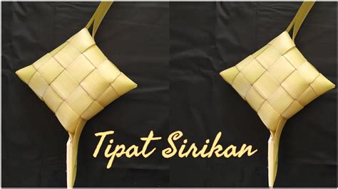 Cara Membuat Tipat Sirikan Nganten Youtube