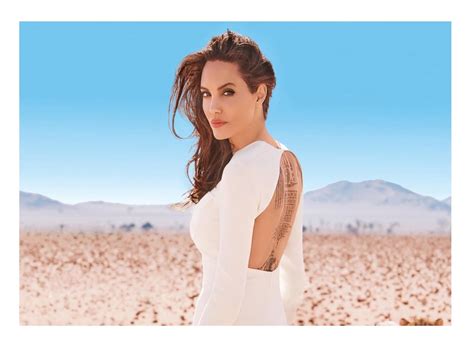 Angelina Jolie Harpers Bazaar Poster Unframe Poster Canvas Etsy
