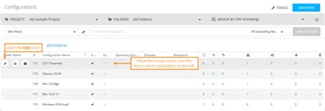 add edit and delete configurations qacomplete documentation