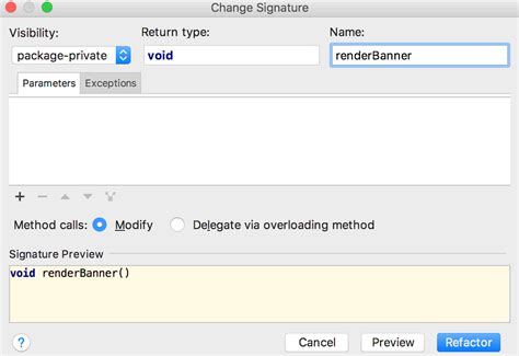 code refactoring intellij idea