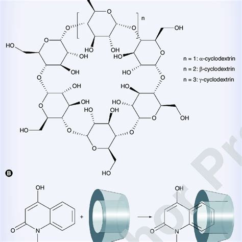 Cyclodextrins A Chemical Structure Of Natural Occurring