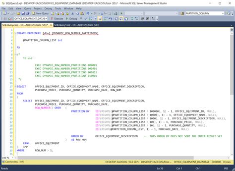 lever t sql to dynamically define duplicate sql server