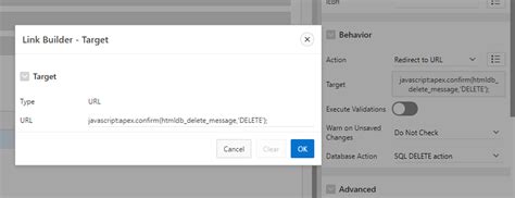 oracle adding confirmation before submit form in apex stack overflow