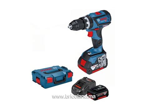 Perceuse Visseuse à Percussion Sans Fil Gsb 18v 60 C Bosch Bricoland
