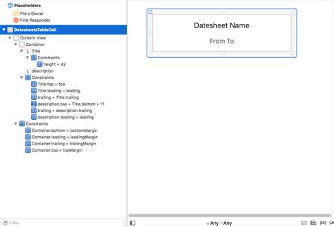 ios custom tableview cell width issue stack overflow