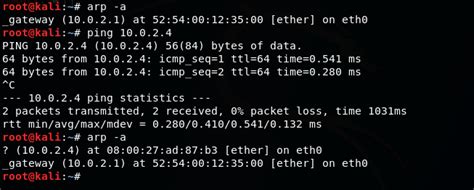 Arp Command In Linux With Examples Geeksforgeeks