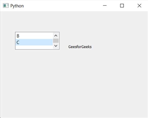 pyqt5 qlistwidget setting current selected row