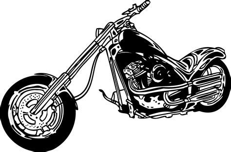 Chopper Motorcycle Png