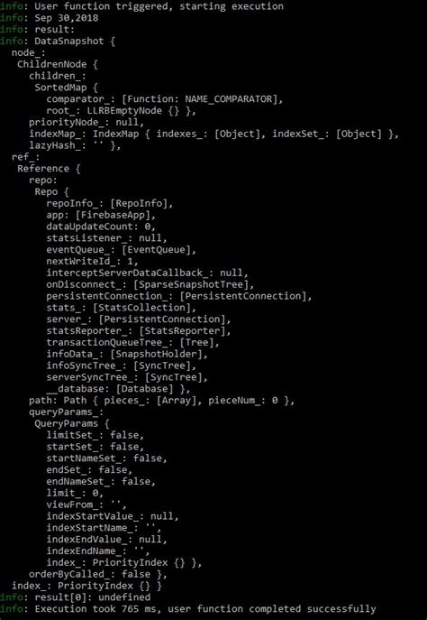 how to read data from firebase with admin sdk in cloud functions with