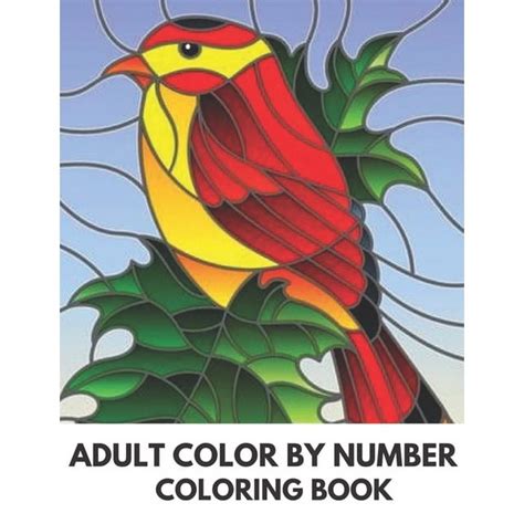 Adult Color By Number Coloring Book Adult Color By Number Coloring