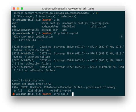 angular ng build prod error stack overflow