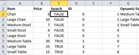 excel vba creating a dynamic dropdown based on a cell